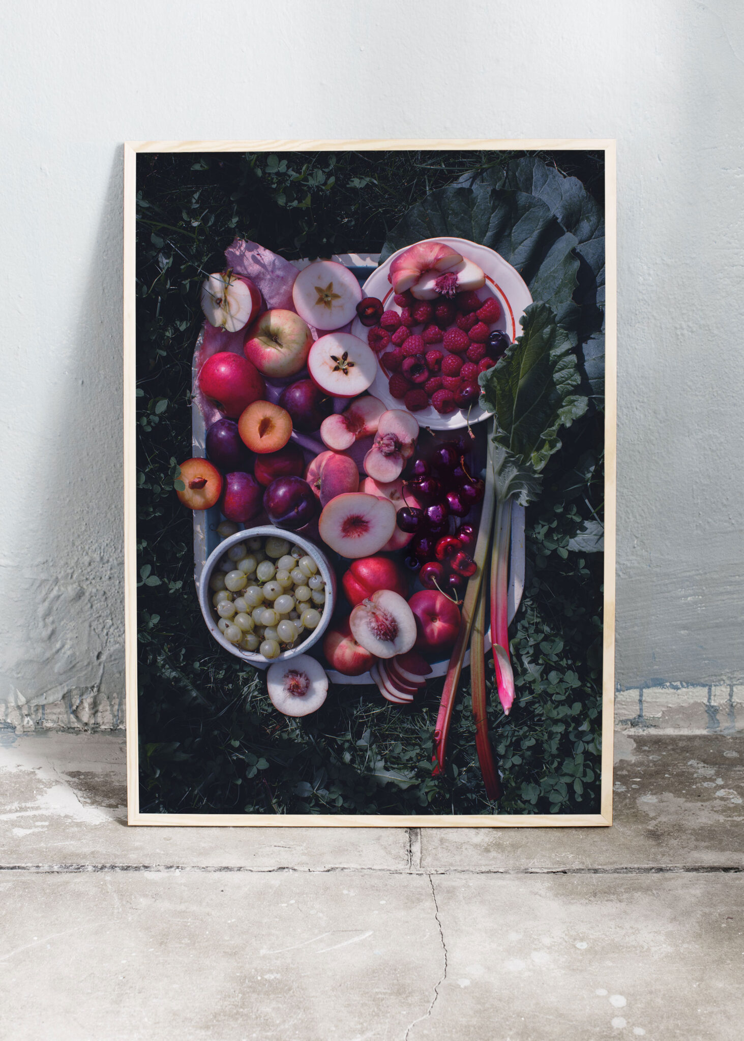 Colourful and moody food art prints new in the web print shop - Ulrika ...